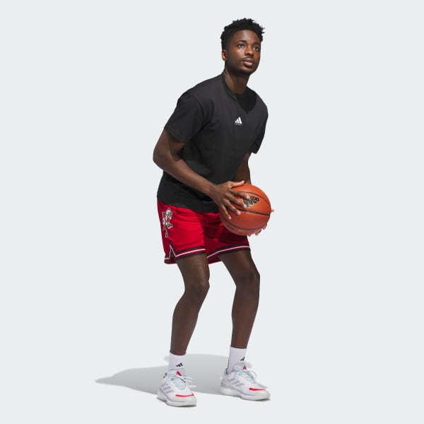 adidas Louisville Swingman Short - Red | Free Shipping with adiClub ...