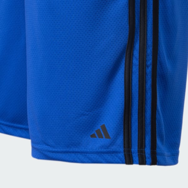 Shorts Malha adidas Três Listras AEROREADY - Azul adidas | adidas Brasil