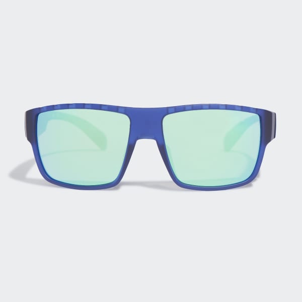 adidas SP0006 Matte Blue Injected Sport Sunglasses - Blue | Free ...