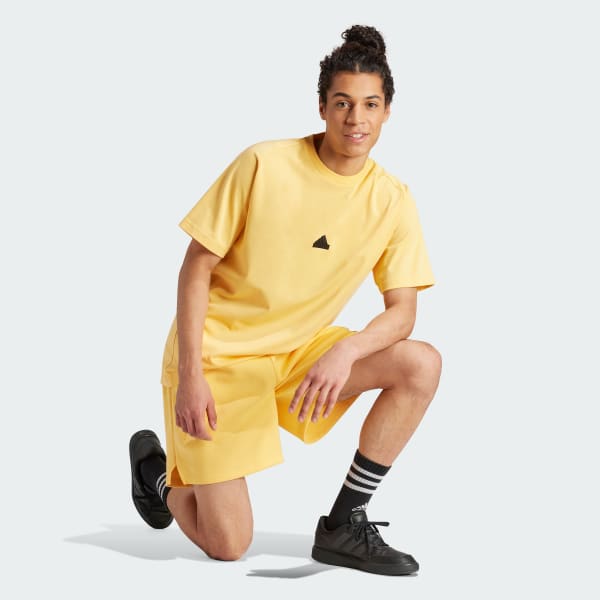 adidas Z.N.E. Tee - Yellow | Free Shipping with adiClub | adidas US