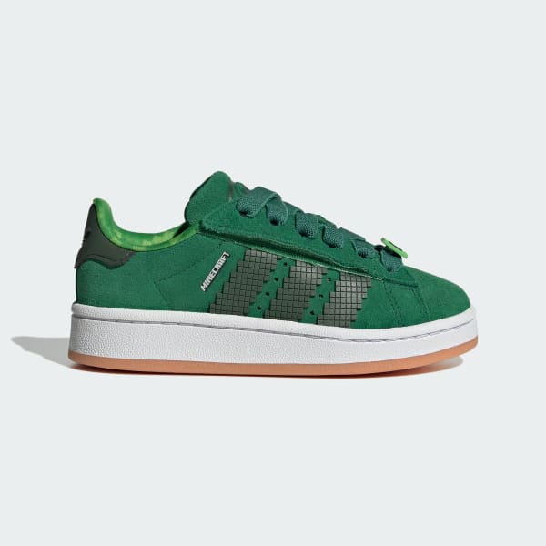 adidas Kinderschuh Campus 00s Comfort Closure Elastic Lace X Minecraft Kids - Grün | adidas ...