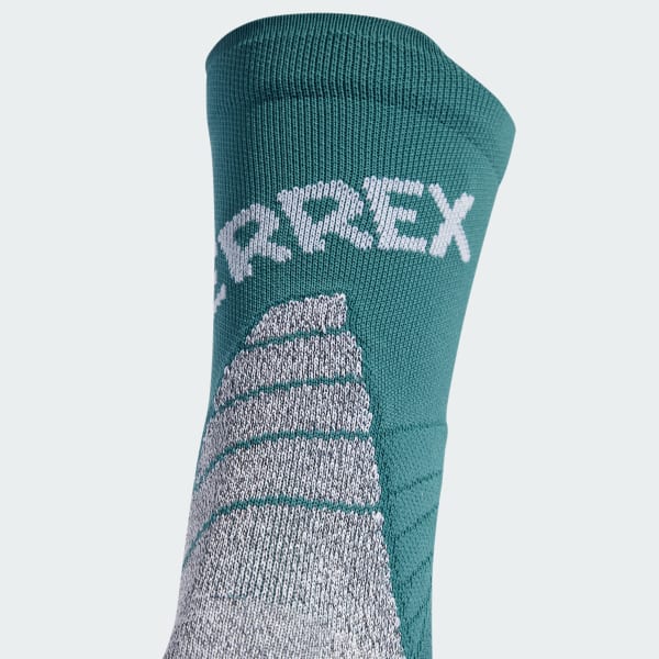 adidas Terrex Xperior CLIMACOOL Trail Crew Socks - Green | adidas UK