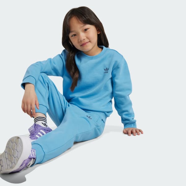 adidas Crew Set Kids - Blue | Free Shipping with adiClub | adidas US