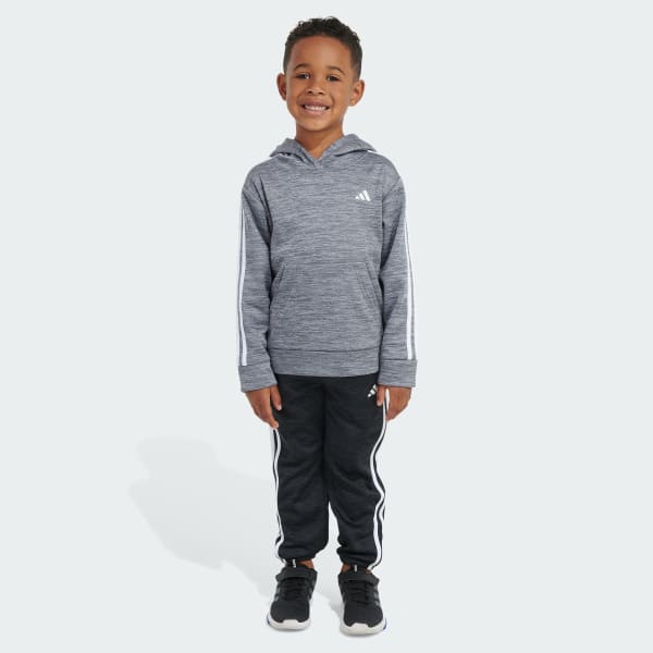 adidas C POLYMEL FLC HOODED PO SET - Multi | Kids' Training | adidas US