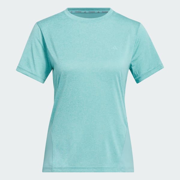 adidas Designed for Training Tee - Turquoise | Free Shipping with ...