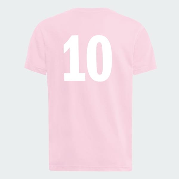 adidas Messi MLS MVP Winner Graphic Tee - Pink | Free Shipping with ...