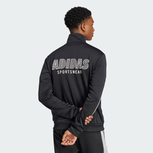 adidas Tiro Wordmark Track Top - Black | adidas Australia