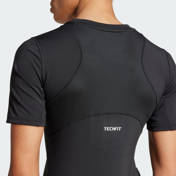 adidas TECHFIT Training T-Shirt - Black from adidas UK