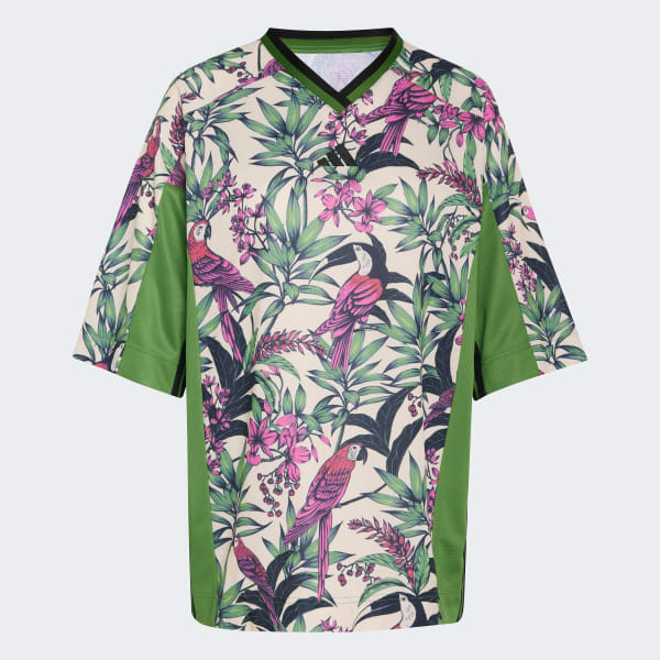 CAMISETA adidas X FARM RIO PREMIUM - Verde adidas | adidas Brasil