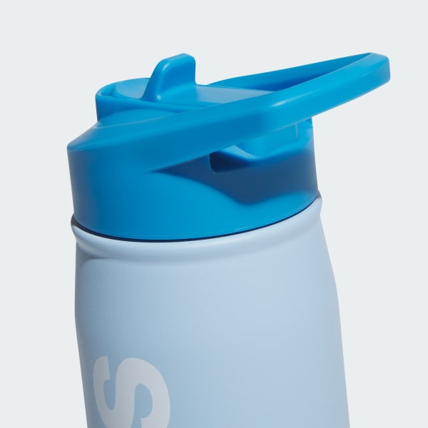 adidas Steel Straw Metal Bottle 600 ML - Blue | Free Shipping with ...