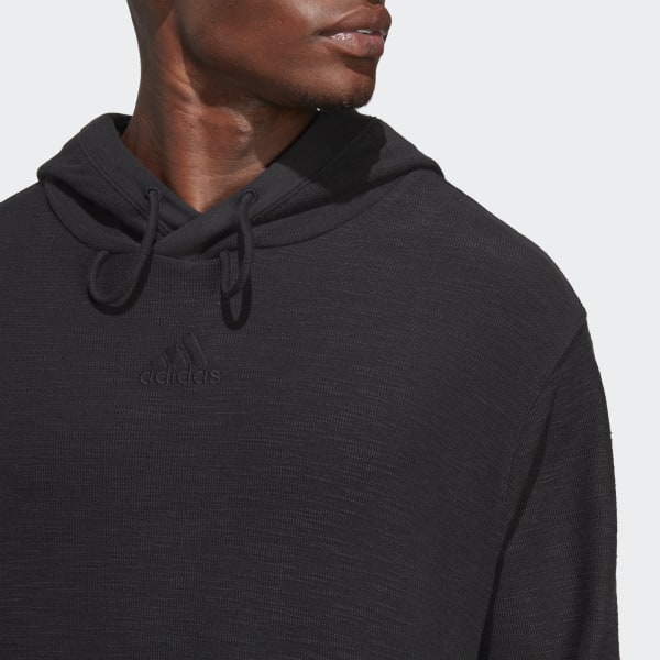 adidas Reversed French Terry Hoodie (Gender Neutral) - Black | Unisex ...