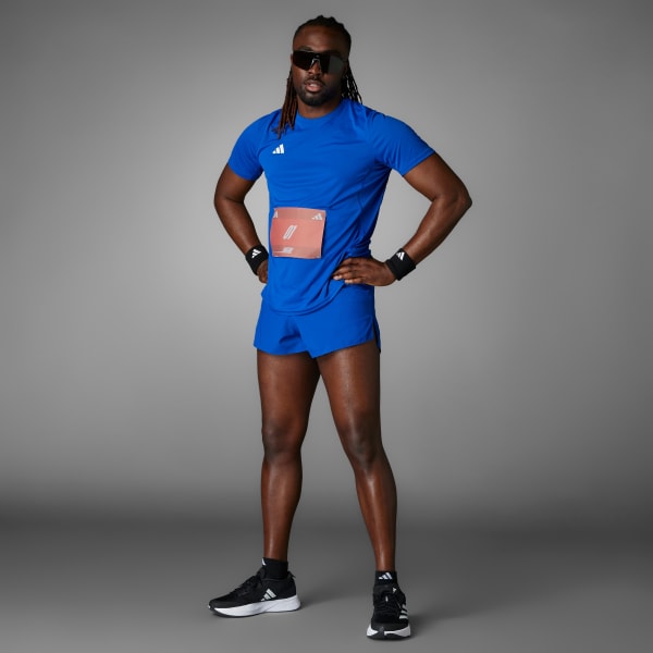 Shorts Corrida Adizero Essentials - Azul adidas | adidas Brasil