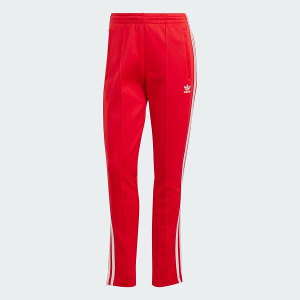 adidas Adicolor SST Track Tracksuit Bottoms - Red | adidas UK