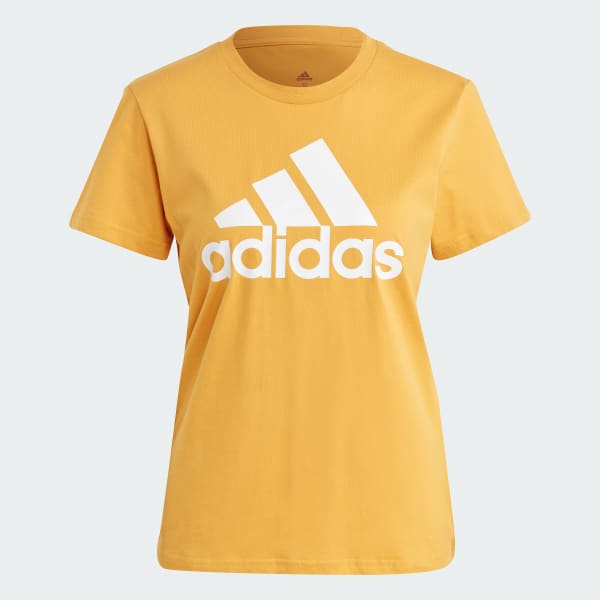 adidas Essentials Logo-T-Shirt - Gelb | adidas Deutschland