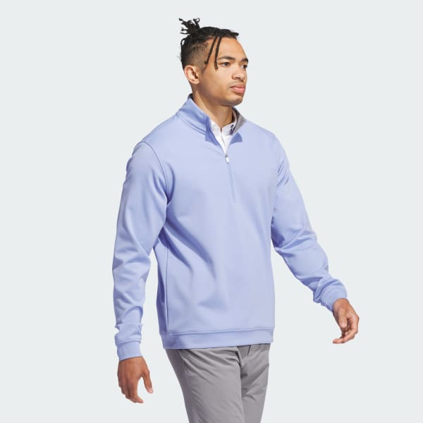 adidas Elevated Golf Sweatshirt - Blue | adidas UK