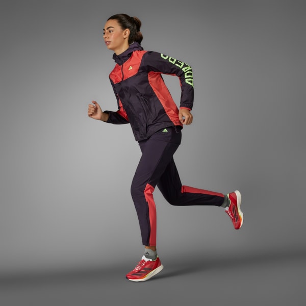 Jaqueta Corrida Ekiden - Roxo adidas | adidas Brasil