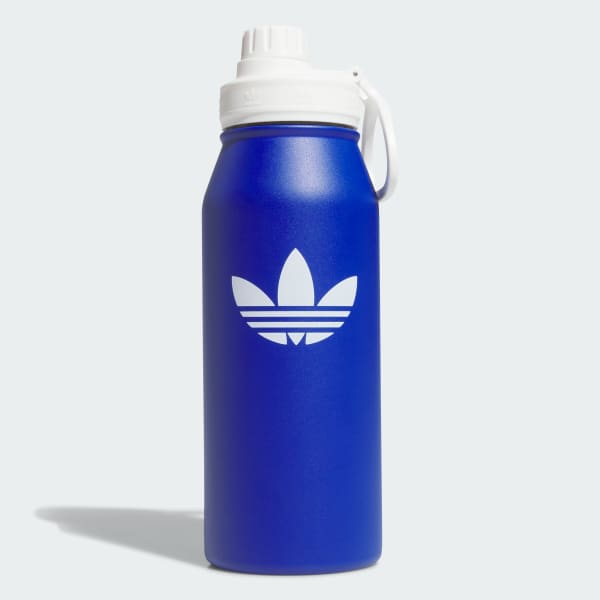 adidas ORI L STEEL 1L METAL BOTTLE - Blue | Free Shipping with adiClub