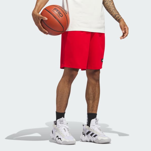 adidas Legends Shorts - Red | Free Shipping with adiClub | adidas US