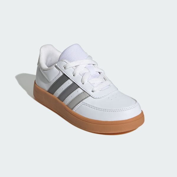 adidas Breaknet Lifestyle Court Lace Shoes - White | Free Shipping with ...