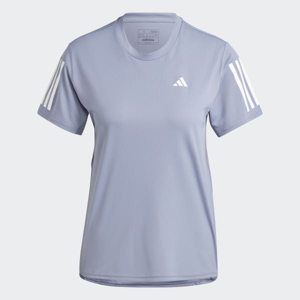adidas Own the Run Tee - Purple | Free Shipping with adiClub | adidas US