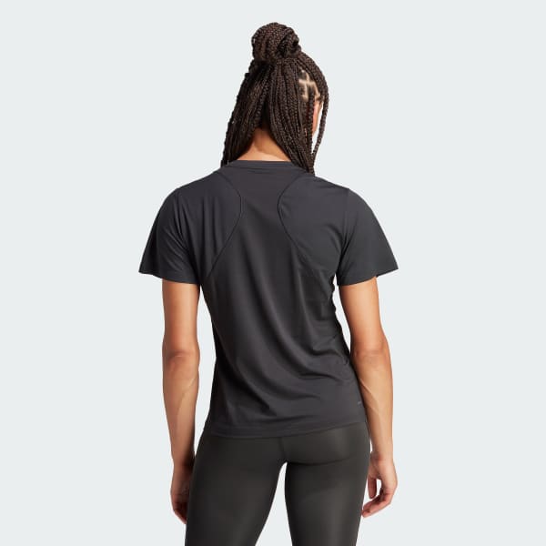 adidas Designed for Training Tee - Black | Free Shipping with adiClub ...