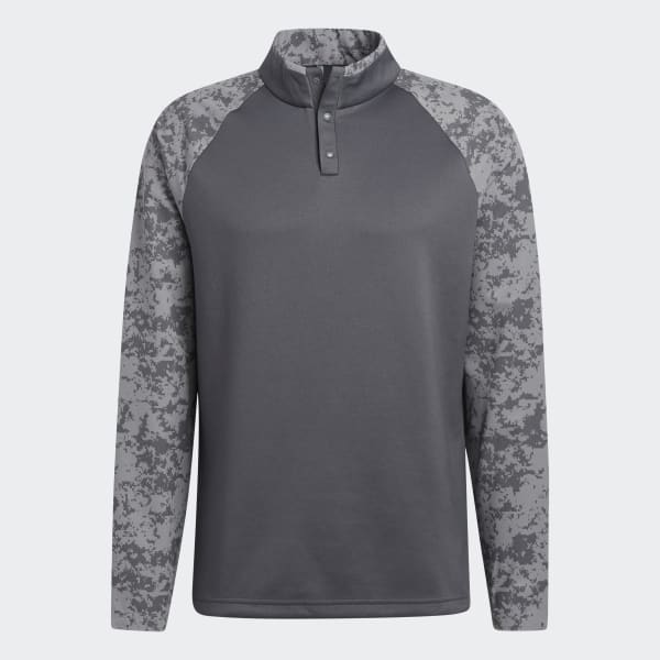 adidas Camo Hybrid Layering Sweatshirt - Grey | GM0253 | adidas US