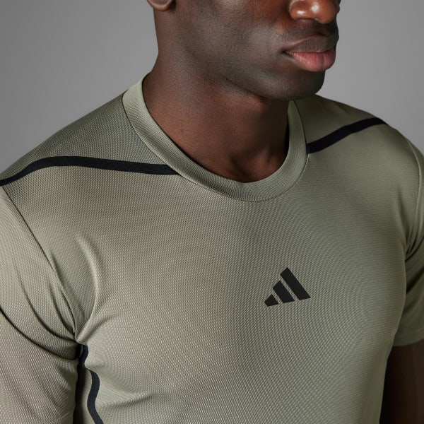 adidas Designed for Training Pro Series Tee - Green | Free adidas Designed for Training Pro Series Tee - Green | Free