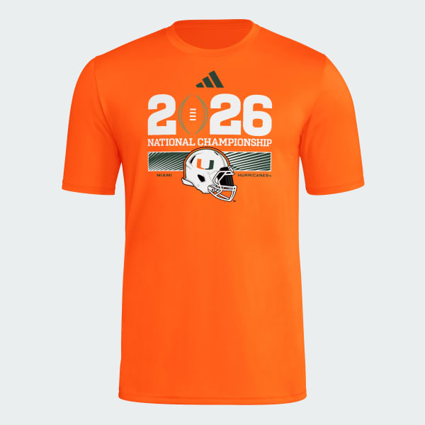 adidas Miami Hurricanes College Football Playoff National Champion ...