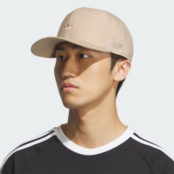 adidas Modern Canvas Structured Hat - Beige | Free Shipping with ...