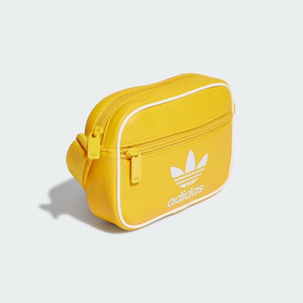adidas Adicolor Classic Mini Airliner Bag - Yellow | Free Shipping with adiClub | adidas US