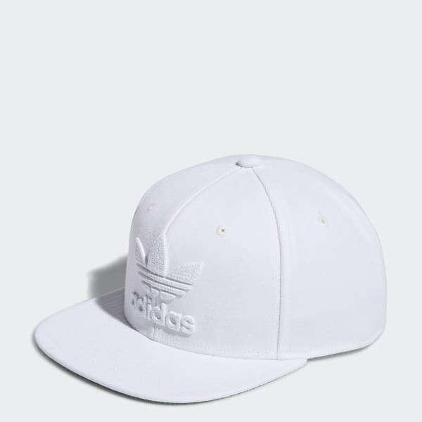 snapback trefoil cap