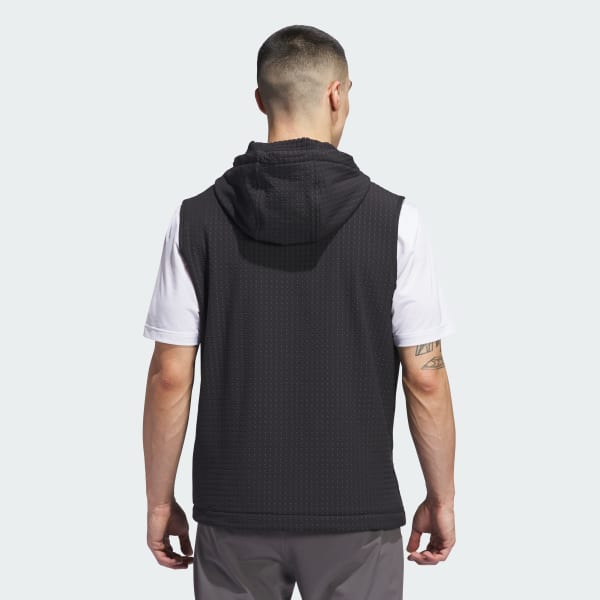 adidas Ultimate365 Tour WIND.RDY Half-Zip Vest - Black | adidas Australia