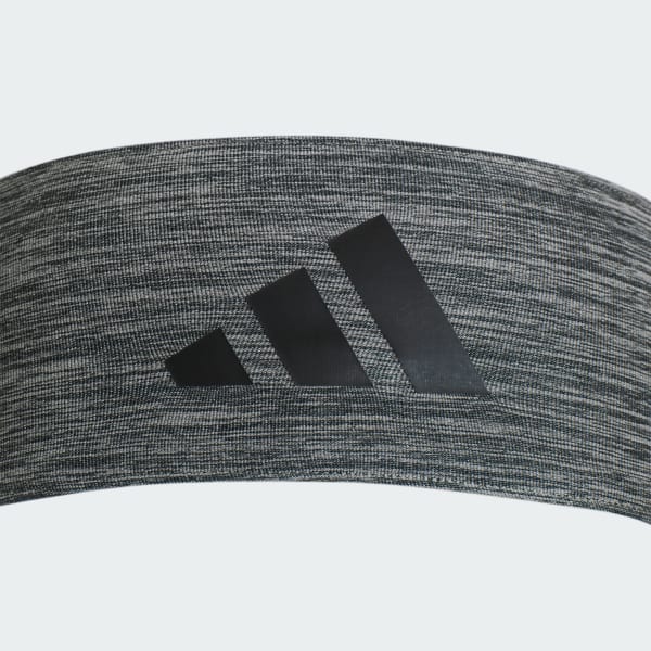adidas Alphaskin Plus Tie Headband - Grey | Free Shipping with adiClub ...