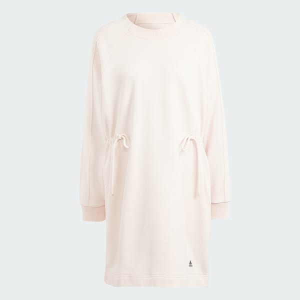 adidas The Safe Place Long Dress - Pink | Free Shipping with adiClub ...