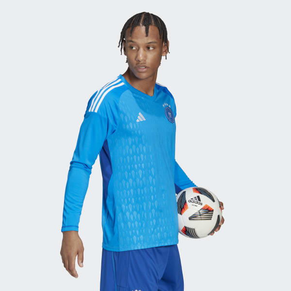 adidas Germany Tiro 23 Long Sleeve Goalkeeper Jersey - Blue | adidas ...
