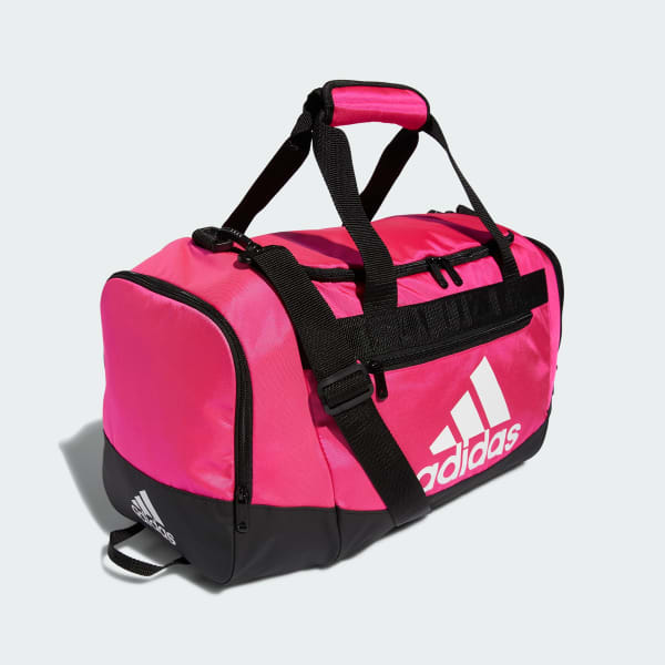 adidas Defender Duffel Bag Small - Pink | Free Shipping with adiClub ...