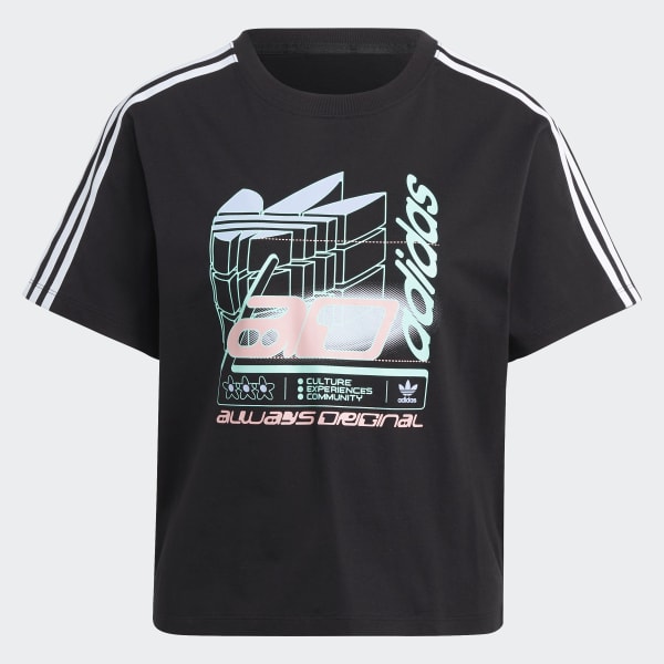 adidas Graphic Tee - Black | Free Shipping with adiClub | adidas US