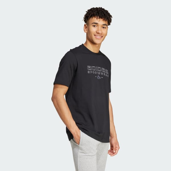 adidas Tech Linear Graphic Tee - Multicolor | Free Shipping with ...