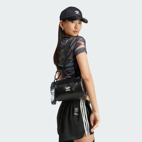 adidas Pride Mini Duffel Bag - Black | Free Shipping with adiClub ...