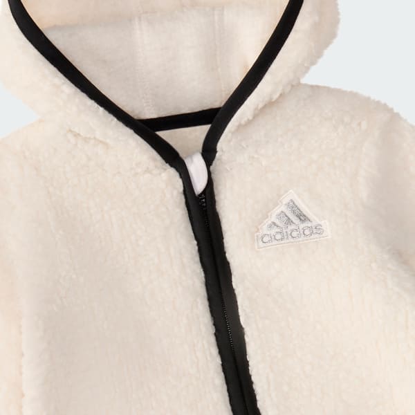 adidas Cozy Coverall - White | Free Shipping with adiClub | adidas US