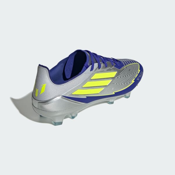 F50 Pro Messi Firm Ground Cleats - Silver | Free Shipping F50 Pro Messi Firm Ground Cleats - Silver | Free Shipping