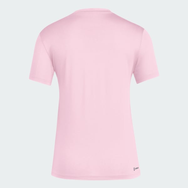 adidas Inter Miami CF Short Sleeve Tee - Pink | Free Shipping with ...