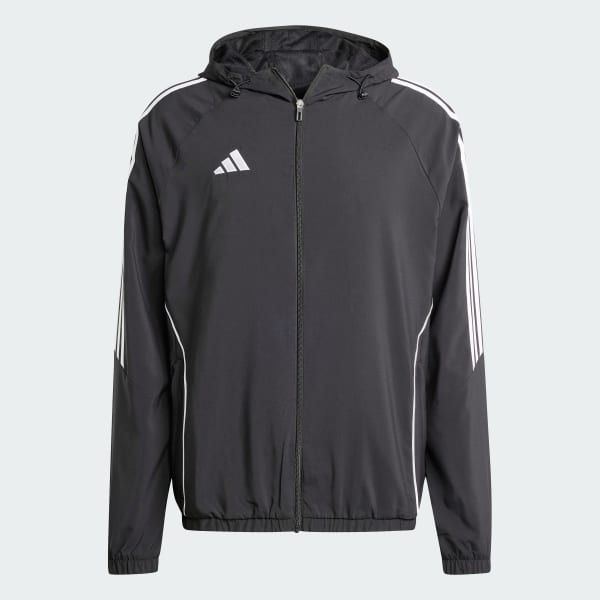 adidas Men's Soccer Tiro 24 Windbreaker - Black | Free Shipping with adiClub | adidas US