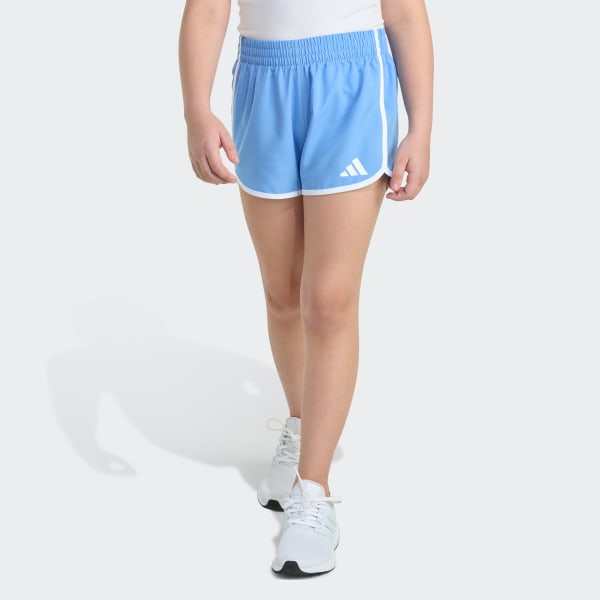 adidas Woven Pacer Short Binding 25 - Blue | Free Shipping with adiClub ...
