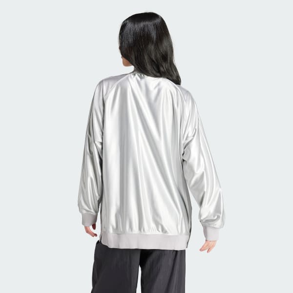 adidas Premium Originals Oversized SST Track Top - Grey | adidas Australia