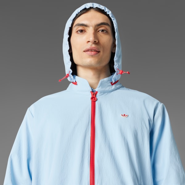 adidas Originals Convertible Hooded Jacket - Blue | adidas Australia