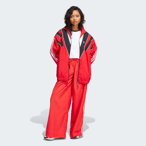 adidas Rasant Cut Line Track Top - Red | adidas UK