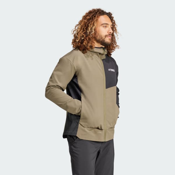 Terrex Multi Softshell Jacket, Green - Utility | adidas UK