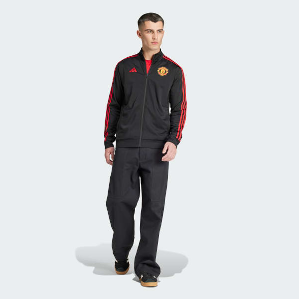 adidas Manchester United DNA Track Top - Black | Free Shipping with ...