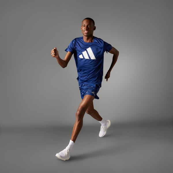 Camiseta Run It - Azul adidas | adidas Brasil